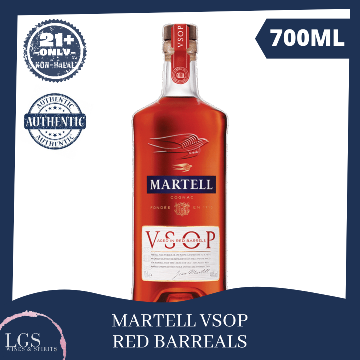 MARTELL VSOP RED BARREL | Lazada