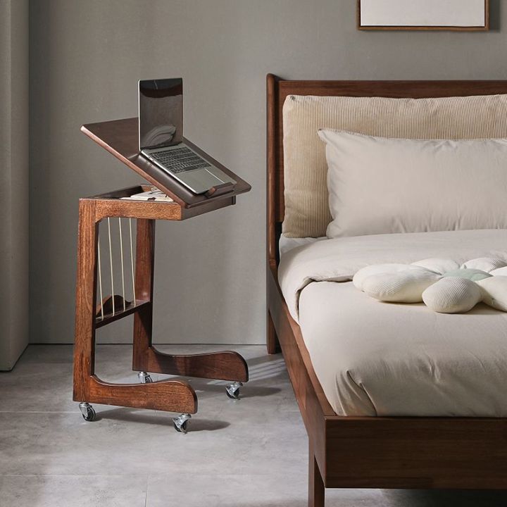 Overbed Table For Laptop Desk Overbed Adjustable Height Table Foldable ...