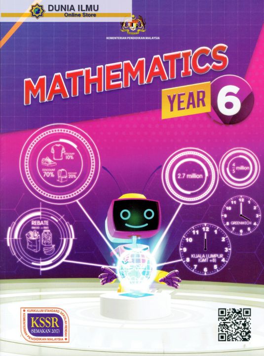 Buku Teks Mathematics DLP KSSR (TB YEAR 6) | Lazada