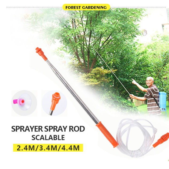 Local warehouse telescopic rod electric sprayer - stainless steel ...