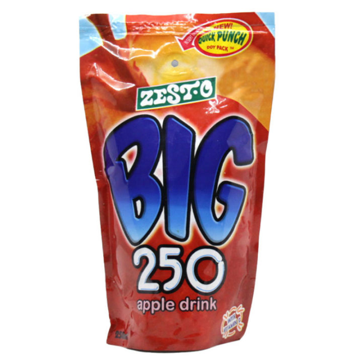 Zest-O Big 250 Apple Juice Drink 250ml | Lazada PH