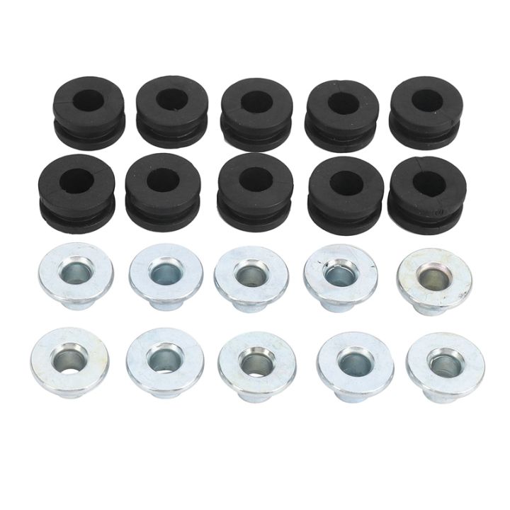 10pcs Motorcycle Rubber Grommets For Honda For Yamaha For Suzuki For ...