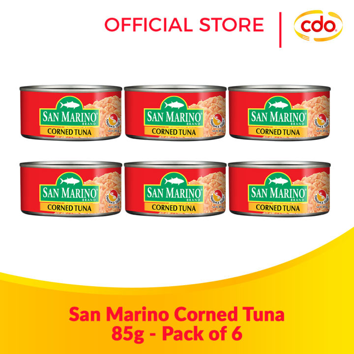 SAN MARINO Corned Tuna 85g - Pack of 6 | Lazada PH