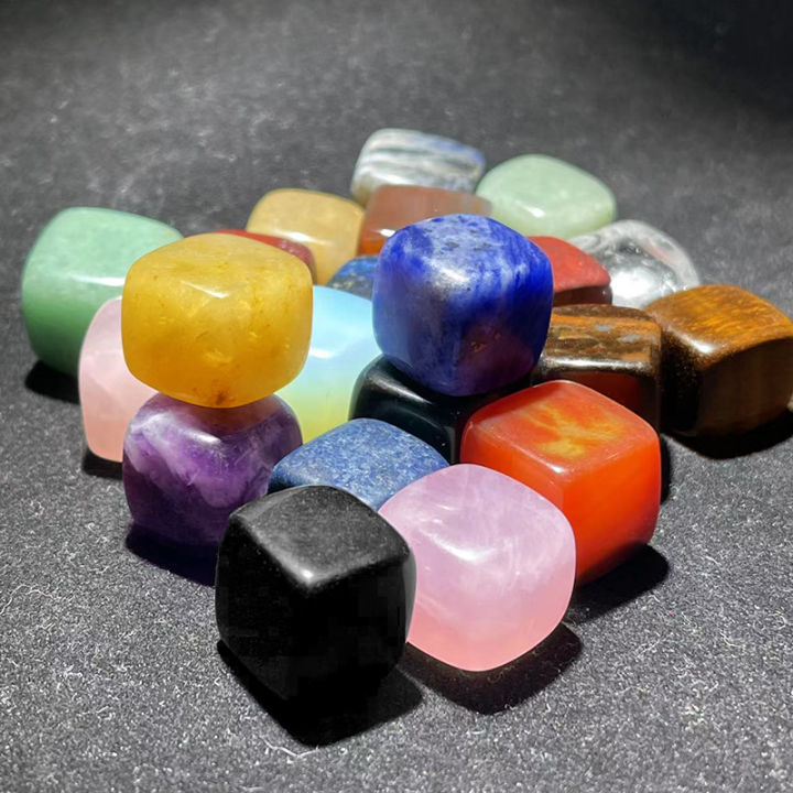 Natural Crystal Ice Stone Cube Healing Stone Quartz Home Collection ...