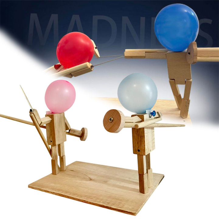 [khog] Balloon Bamboo Man Battle-2024 New Handmade Wooden Fencing ...