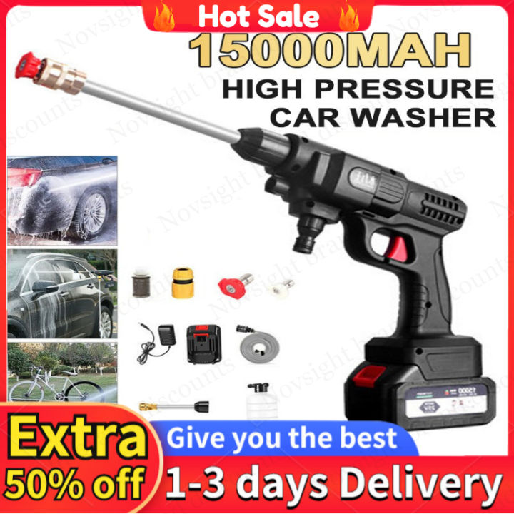 Wireless Car Washer 48V Lithium 2 Battery Portable High Pressure Washer ... Wireless Car Washer 48V Lithium 2 Battery Portable High Pressure Washer ...
