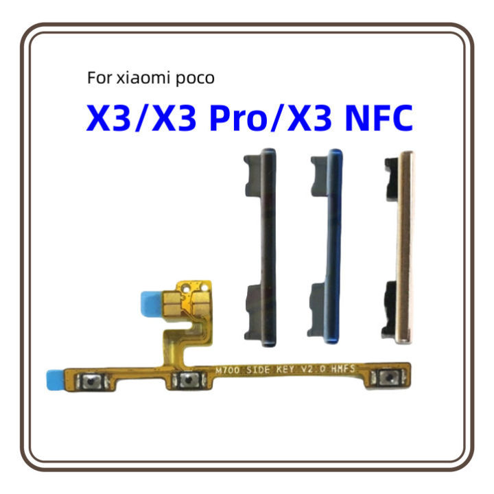 Power on off Volume button flex For Xiaomi POCO X3 Pro NFC | Lazada PH