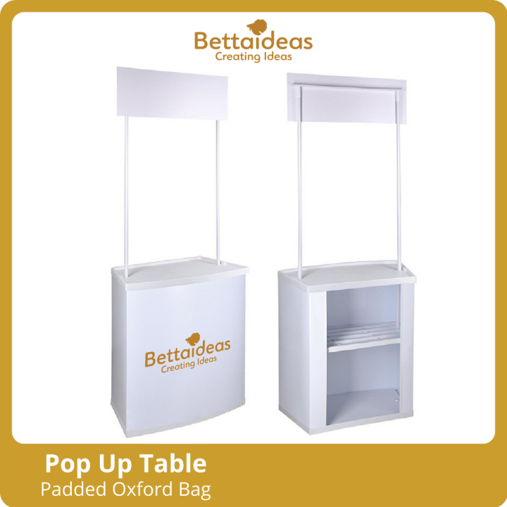 BETTAIDEAS Foldable PVC Promotion Counter [PRE ORDER] Customisable ...