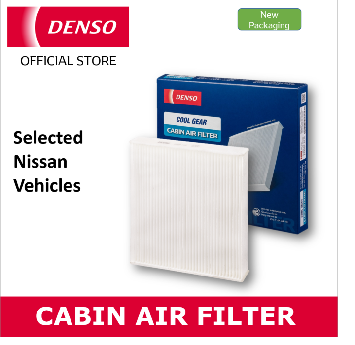 DENSO COOL GEAR Nissan Cabin Air Filters for Note Qashqai Serena Slyphy ...