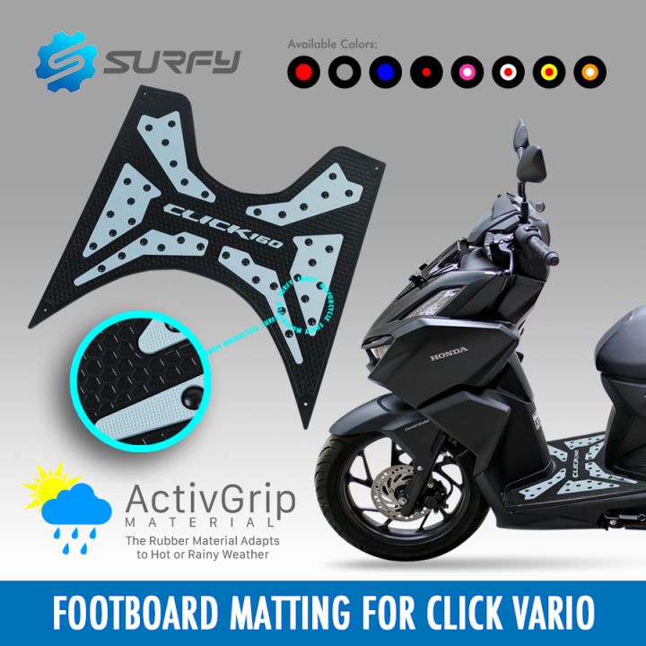 Honda Click 160 / Vario 160 Matting Footboard ActivGrip All New From ...