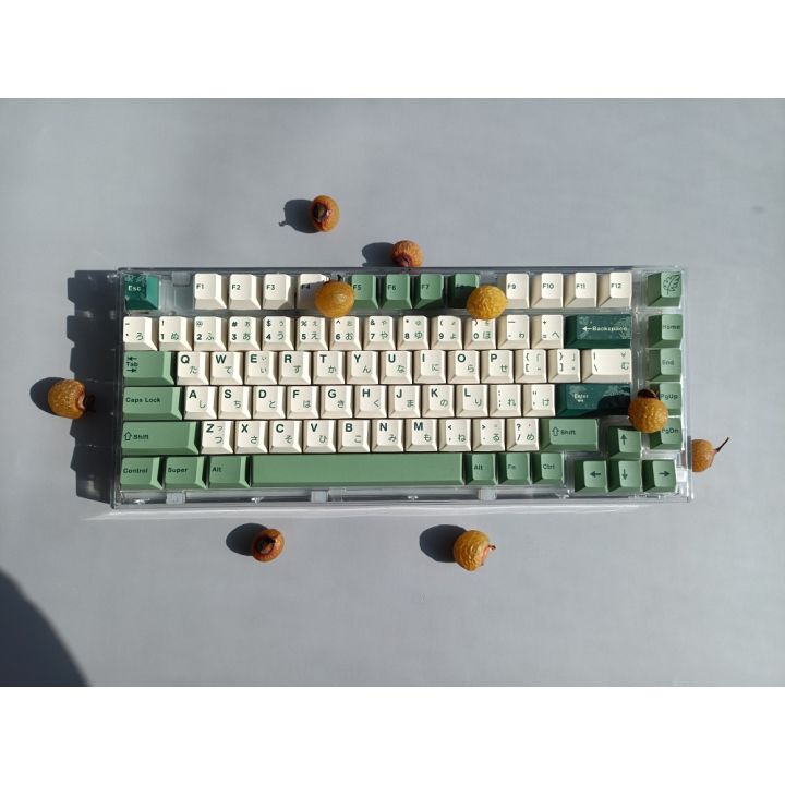 128 Keys GMK Botanical PBT Keycap Cherry Profile DYE-SUB Japanese ...
