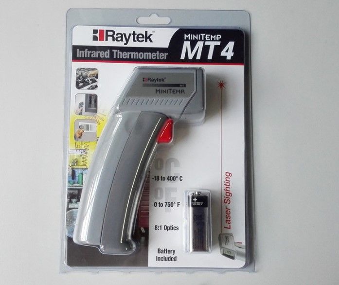 RAYTEK Raytek MT6 infrared thermometer MT4 non-contact temperature measuring gun MT6/MT4 point ...