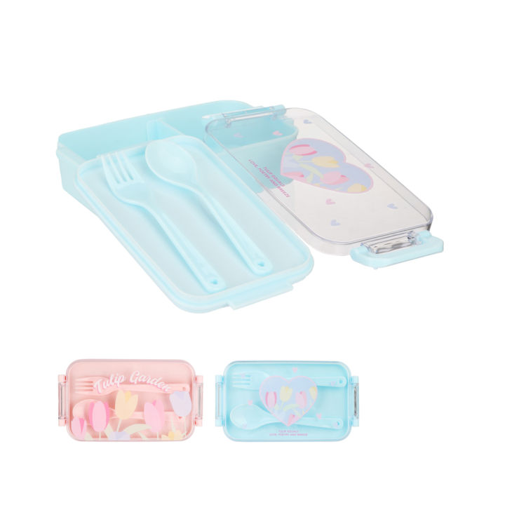 MINISO Tulip Garden Collection Bento Box 470mL | Lazada PH