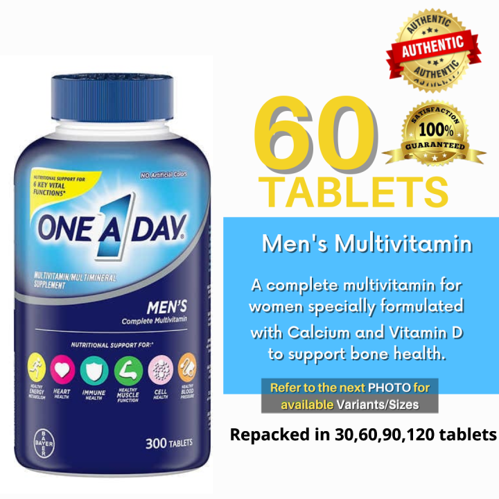 60 Tablets - One A Day Men's Multivitamin | Lazada PH