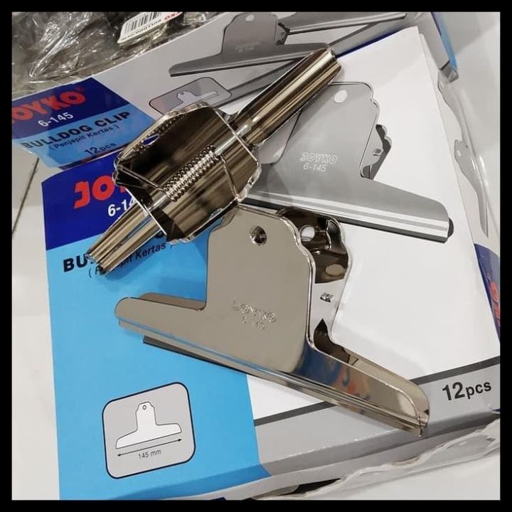 Bulldog Clip JOYKO 6-145/Jepitan Besar/Klip Kertas/Penjepit Jumbo ...