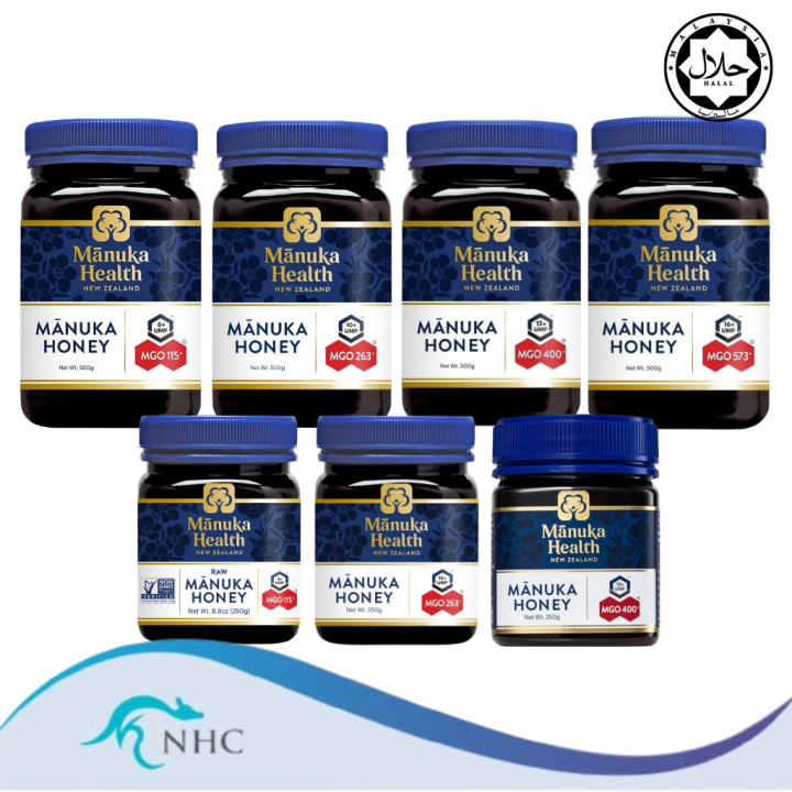 Manuka Health Manuka Honey MGO115+ MGO263+ MGO400+ MGO573+ 250g/500g | Lazada