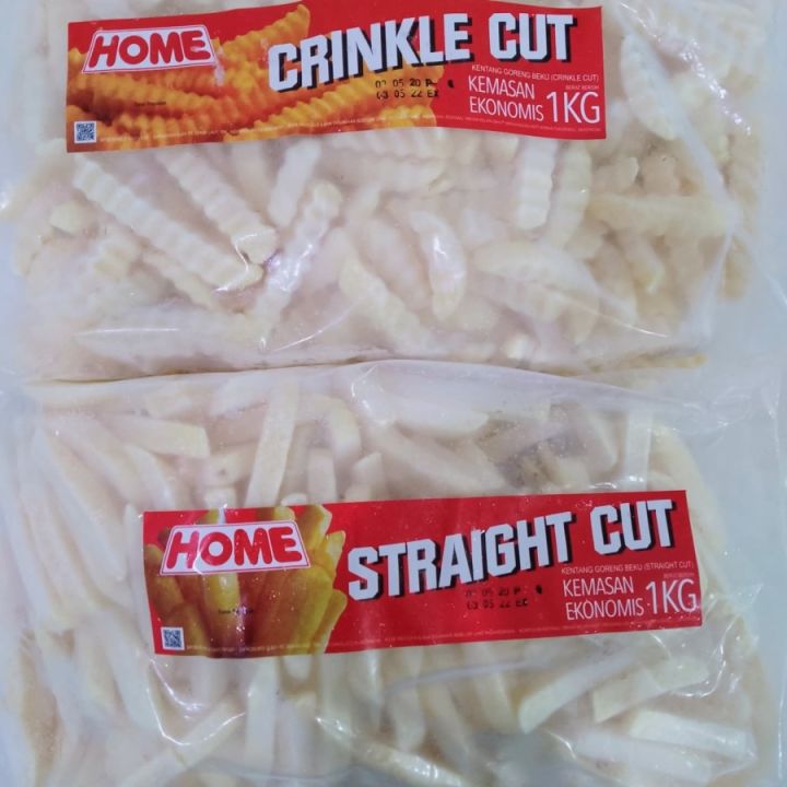 Kentang Home 1Kg - Crinkle Cut - Duniafresh18 | Lazada Indonesia