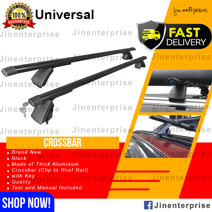 UNIVERSAL CROSSBAR CLIP TYPE With KEY | Lazada PH