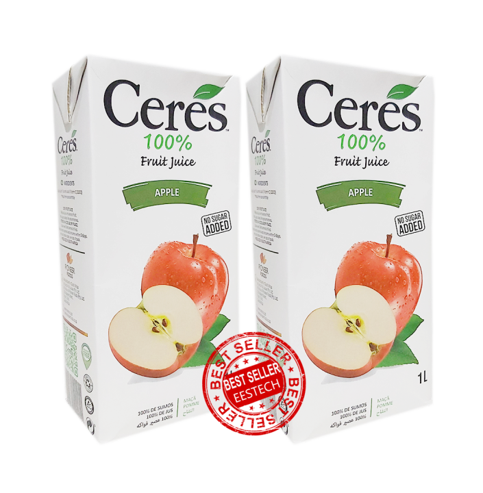 Ceres Apple Juice 100% Natural 1L Set of 2 | Lazada PH