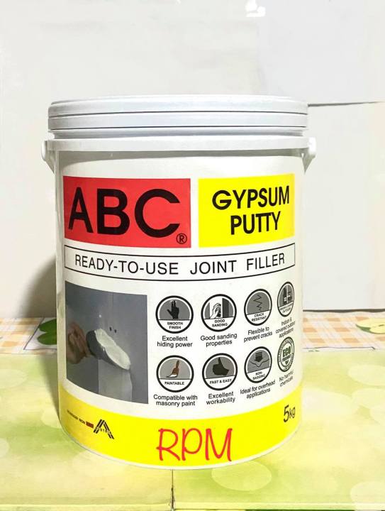 ABC Gypsum Putty ( 5kg ) | Lazada PH