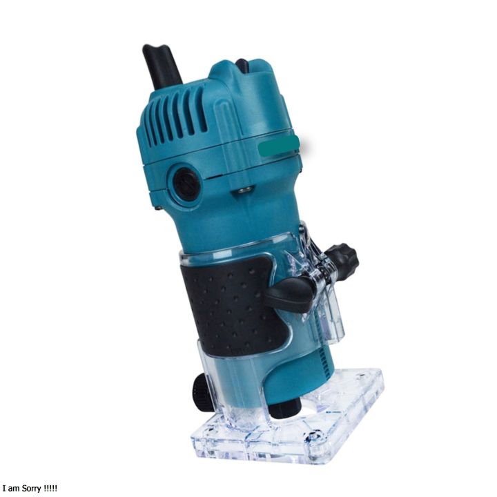 Mesin Router Profil Kayu listrik Mikayo trimer lengkap 1 set Wood ...