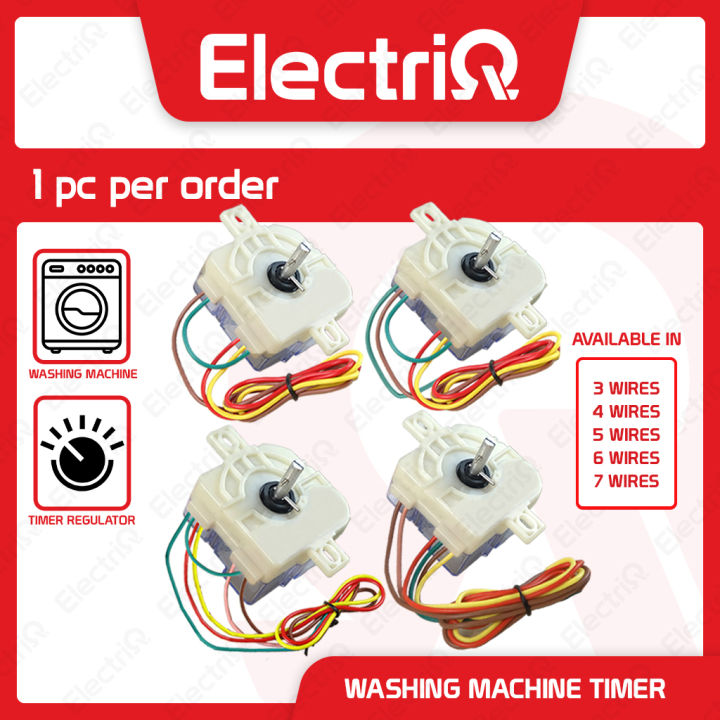Electriq Washing Machine Timer Spare Parts - Flat and Slant Mounting 3 ...