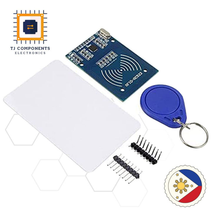 RFID Module – 13.56mhz MFRC-RC522 NFC RF IC Card Keyfob Arduino ...