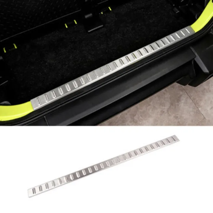 Car Rear Trunk Cover Inner Guard Rear Bumper Scuff Sill Plate for Jimny ...