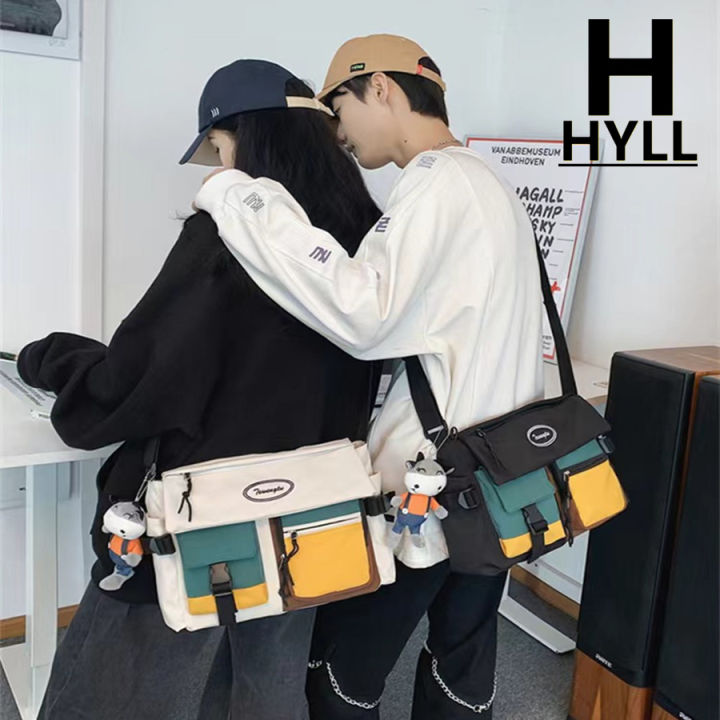 HYLL-กระเป๋าสะพายไหล่สีสดขนาดเล็กสำหรับผู้หญิง/แฟชั่นอเนกประสงค์ ...