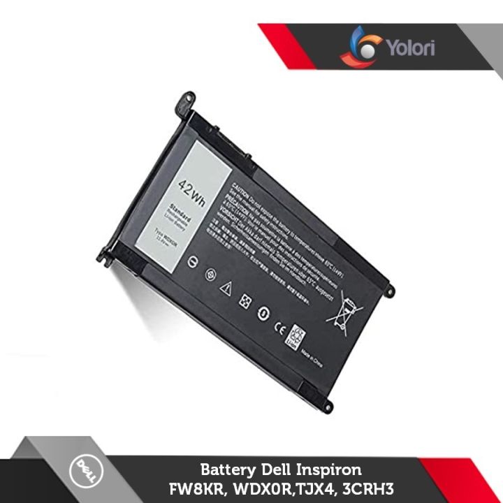 Baterai FW8KR WDX0R TJX4 for Dell Inspiron 7368 7460 7472 Original ...