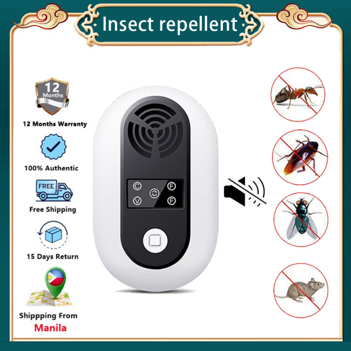 Kemei Electronic Pest Reject Ultrasound Mouse Cockroach Repeller Device ...