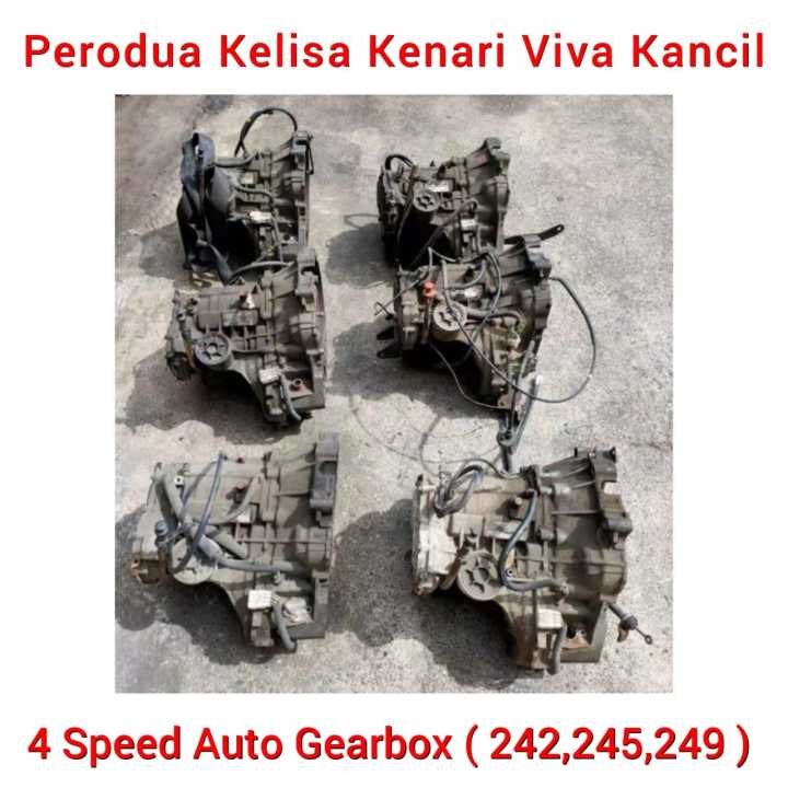 Perodua Kelisa Kenari Viva Kancil L7 L9 4 Speed Auto Gearbox / Gear Box Auto / Automatic ...
