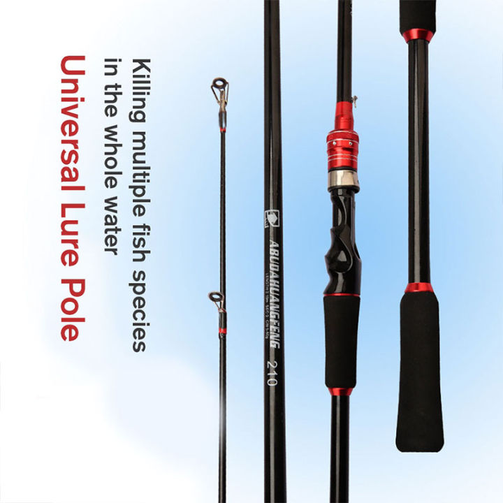 【Wolve King】 Spinning Fishing Rod1.8m Portable Power Quick Action Surf ...