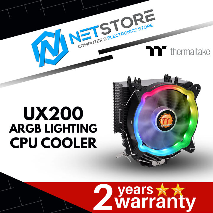 Thermaltake UX200 ARGB Lighting CPU Cooler - CL-P065-AL12SW-A | Lazada