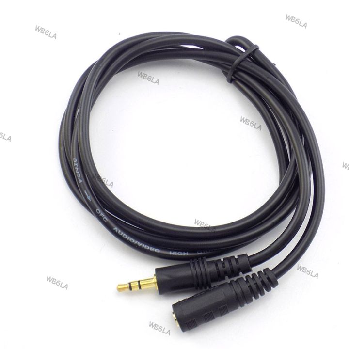 1.5/3/5/10M DC 3.5mm Jack Male to Female Headphone Extension Cable AUX ...