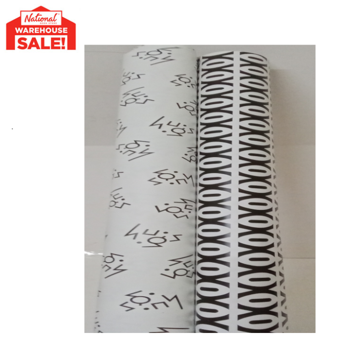 PRINTED GIFT WRAPPER BACK TO BACK (5 PCS PER ROLL) | Lazada PH