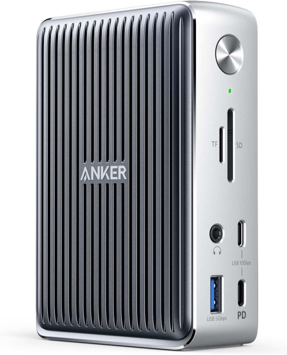 Anker 577 Thunderbolt Docking Station (13-in-1, Thunderbolt 3) for Thunderbolt Laptops, 85W ...
