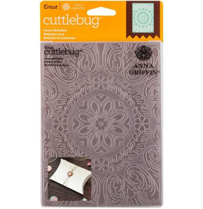 Ornate Medallion Cuttlebug 5"X7" Embossing Folder By Anna Griffin ...