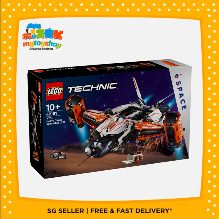 LEGO 42181 Technic VTOL Heavy Cargo Spaceship LT81 | Lazada Singapore