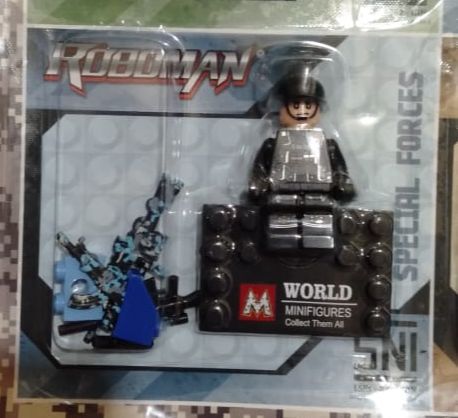 Mini Lego Roboman Super Special Force Lengkap dengan Senjata | Lazada ...