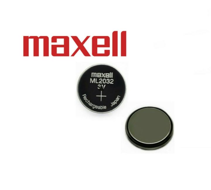 MAXELL ML2032 ML 2032 Original Rechargeable Battery Button Coin Cell CMOS Battery | Lazada PH