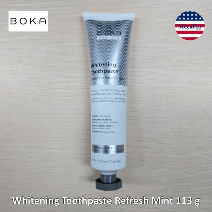 Boka® Whitening Toothpaste Refresh Mint 113 g ยาสีฟัน | Lazada.co.th