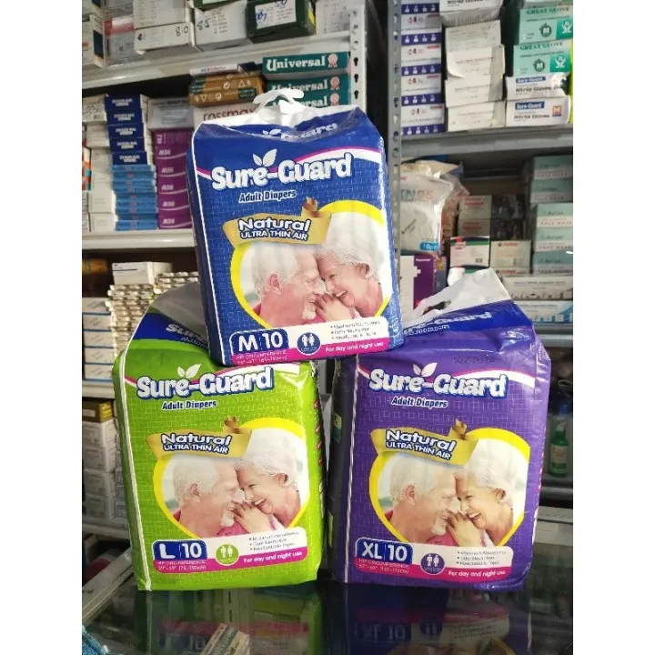 ADULT DIAPERS SURE-GUARD | Lazada PH