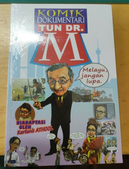 New Comic Book - Komik Dokumentari Tun Dr. M Mahathir, Melayu, Jangan ...