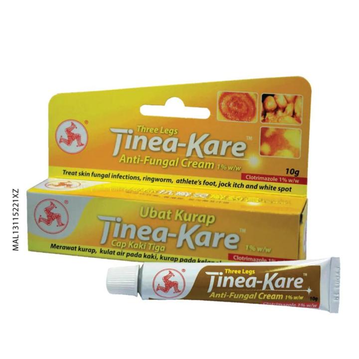 Three Legs Tinea Kare Antifungal Cream (10g) | Lazada
