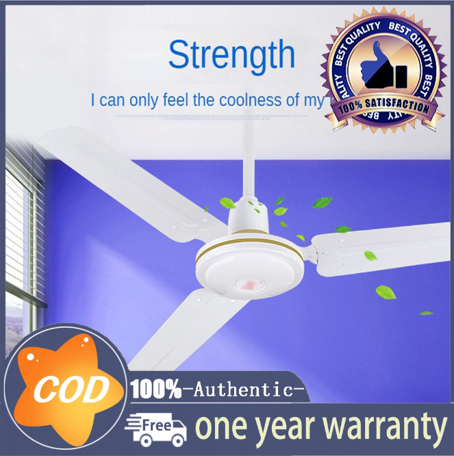 Industrial ceiling fan electric fan living room electric fan ceiling fan three-blade 48-inch/56 ...