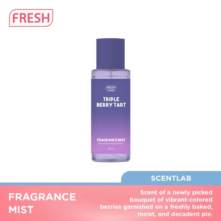 Fresh Scentlab Triple Berry Tart Fragrance Mist 88 mL | Lazada PH