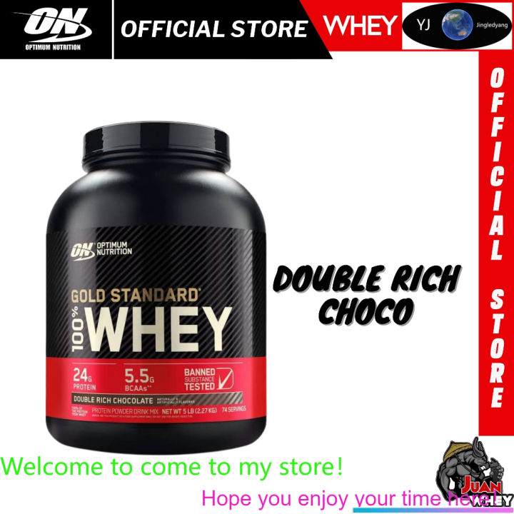 Optimum Nutrition Gold Standard 100% Whey (1LB/2LBS) Protein Powder ...