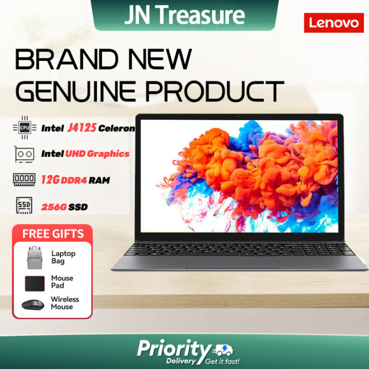 Lenovo Laptop Gaming Intel Celeron J4125 12GB RAM 128/256/512G Laptop ...