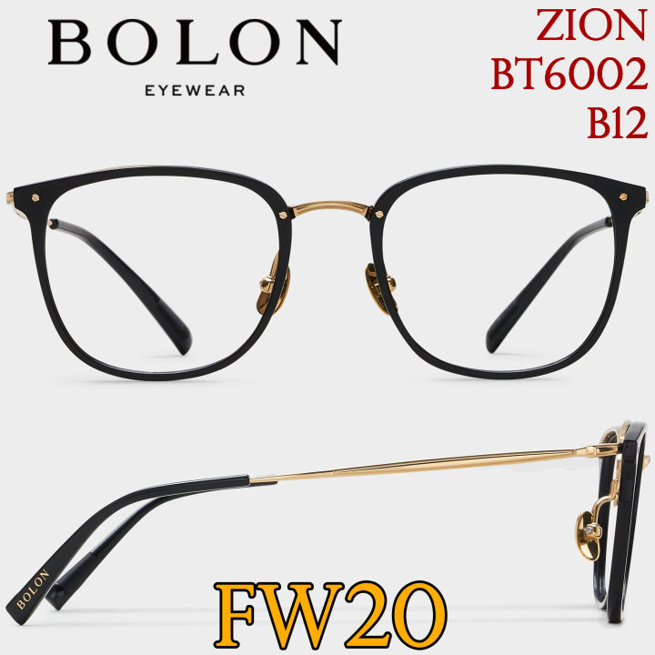 FW20 BOLON กรอบแว่นสายตา รุ่น ZION BT6002 B12 [Bata Titanium] แว่นตา ...